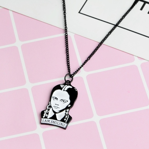 ariesmoon89 | Jewelry | Wednesday Addams Necklace | Poshmark
